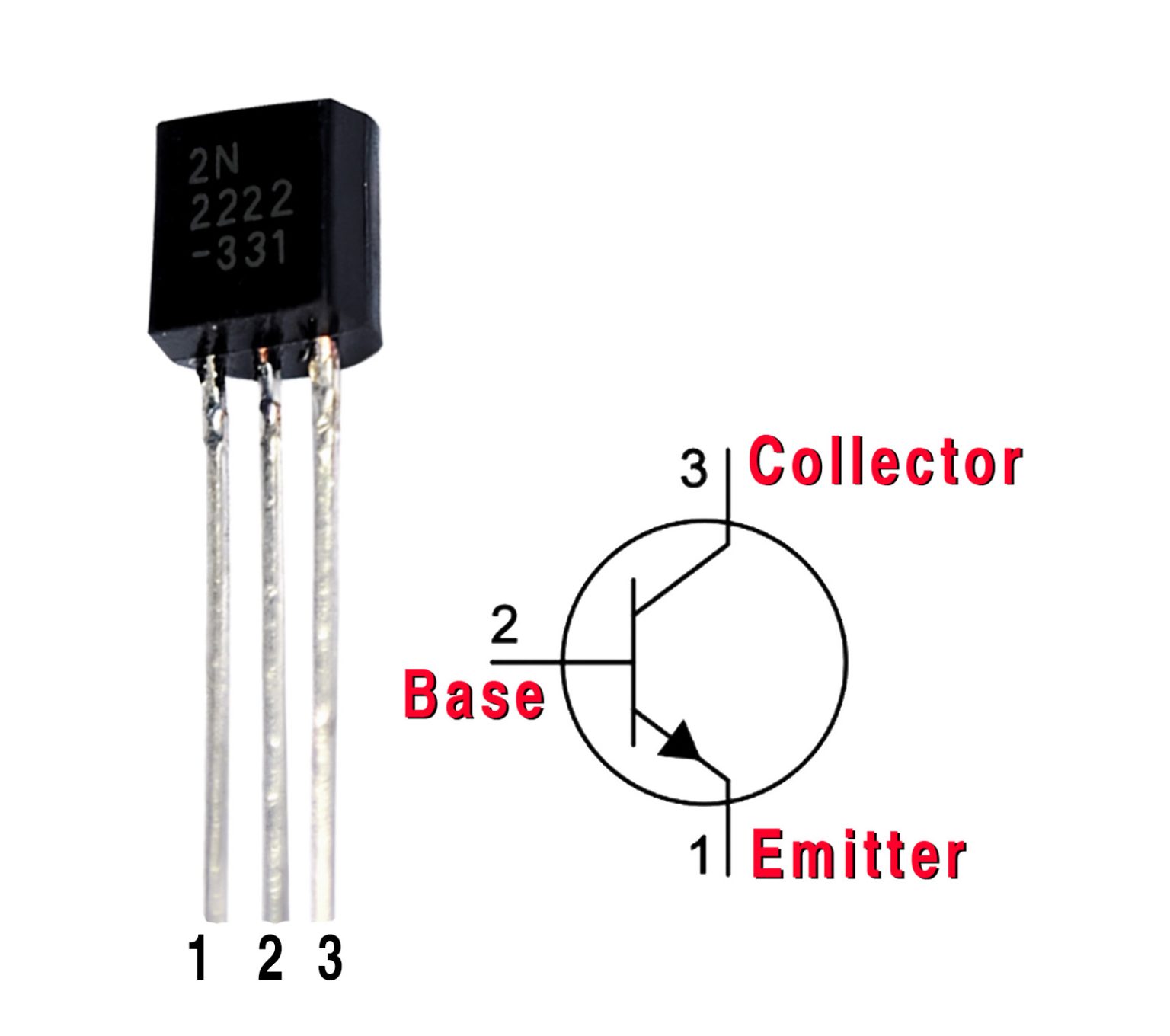2N2222 | transistor | datasheet | pinout onsemi - Kasuo
