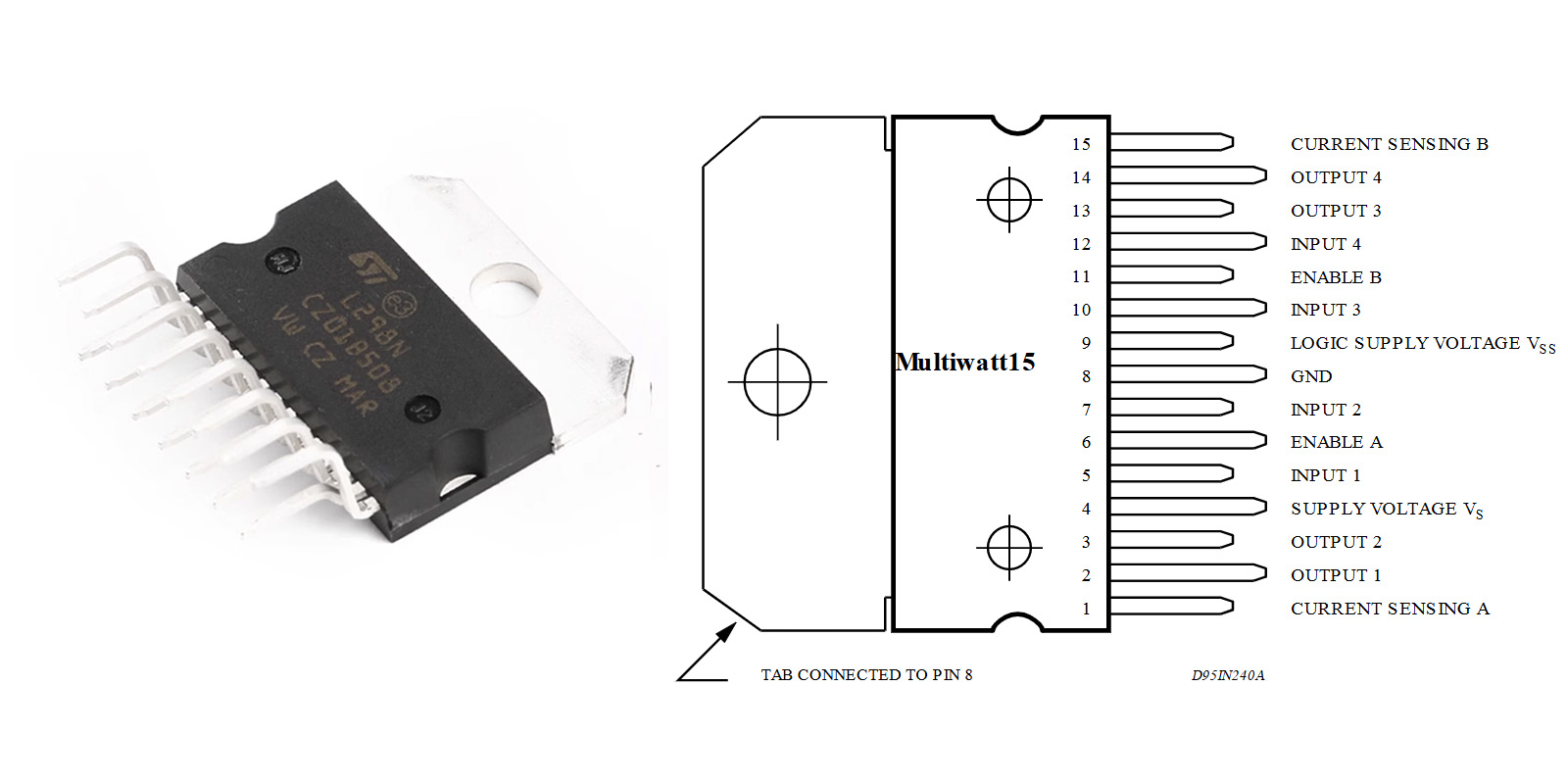 L298N Motor Driver Datasheet | H Bridge Arduino - Kasuo