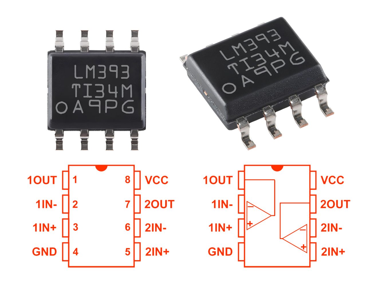 LM393 Comparator Pinout, Working Principle and Circuit - Kasuo
