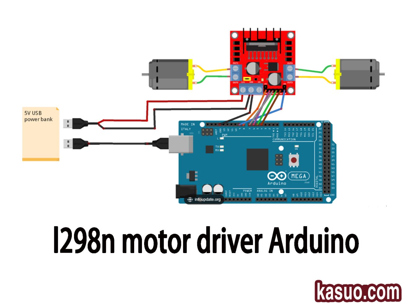 L298N Motor Driver Datasheet | H Bridge Arduino - Kasuo