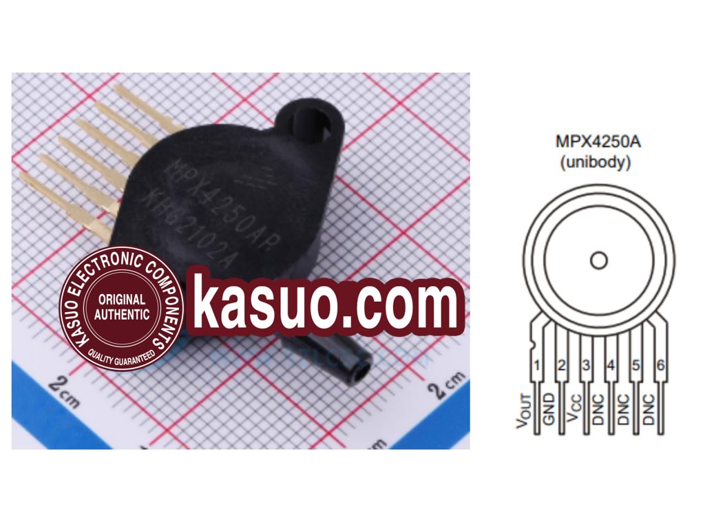 MPX4250AP datasheet, pinout & pressure sensor - Kasuo