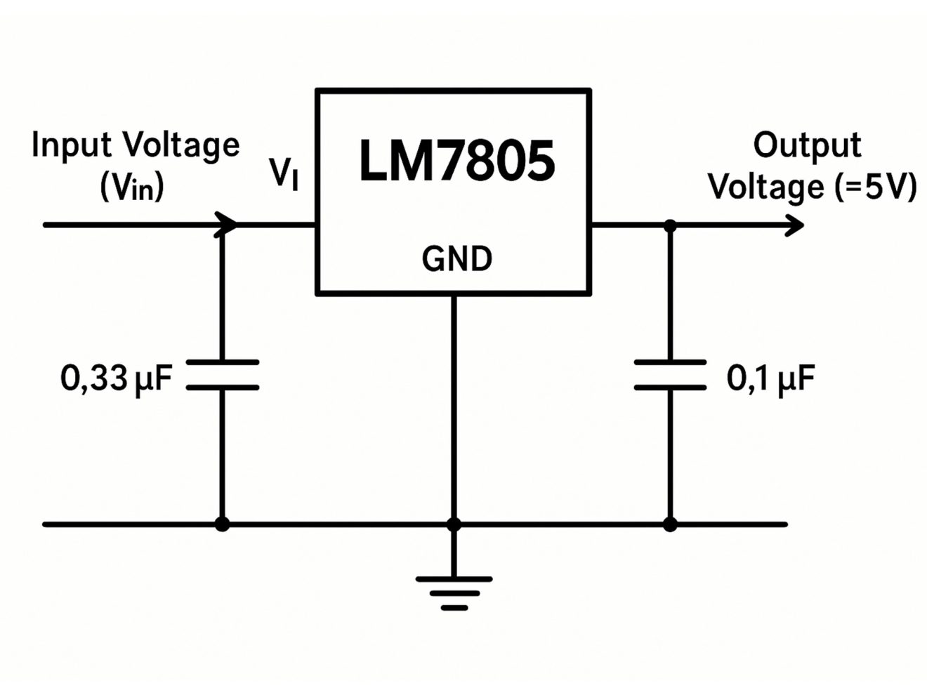 LM7805 Voltage Regulator Pinout, Works and Equivalent - Kasuo