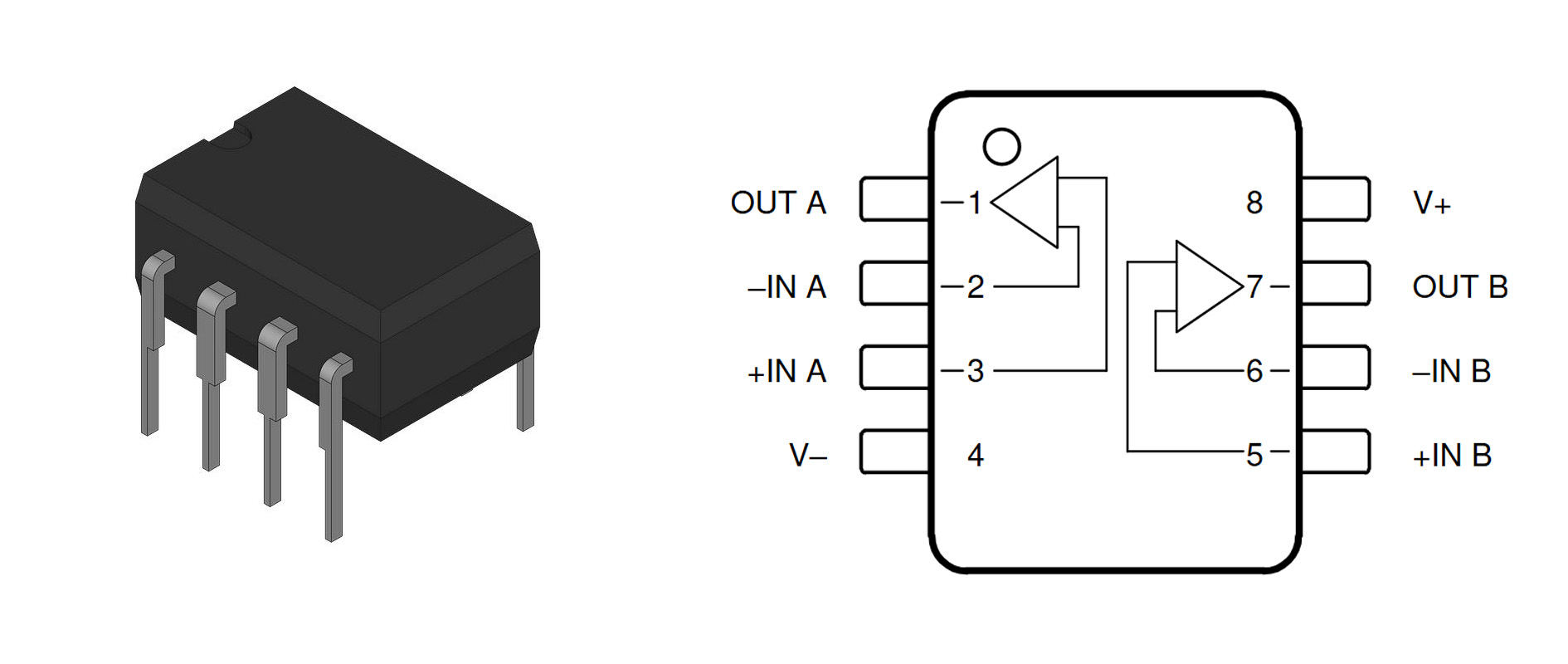 OPA2134PA datasheet, pinout & review - Kasuo
