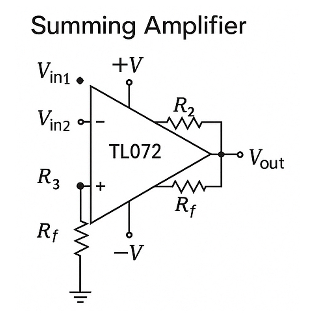 TL072 Op Amp pinout, Circuit, Equivalent and Package - Kasuo