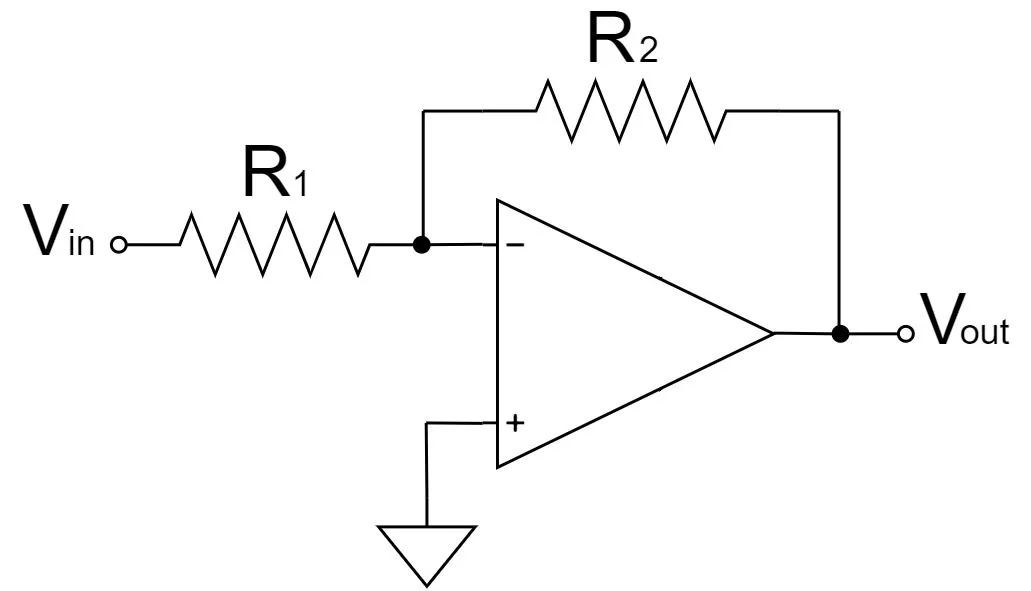 How the Inverting Operational Amplifier Works: Circuit, Working ...